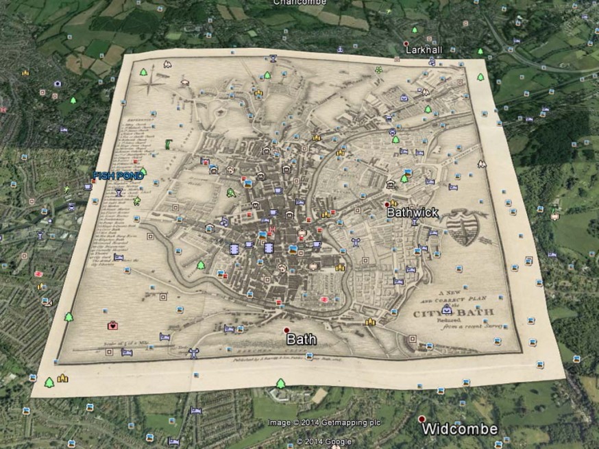 Bath Historical Maps - Bath: Hacked CiC